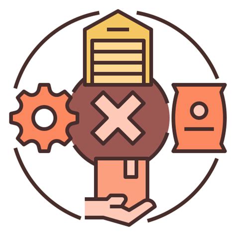 Cadena De Suministro Iconos Gratis De Industria