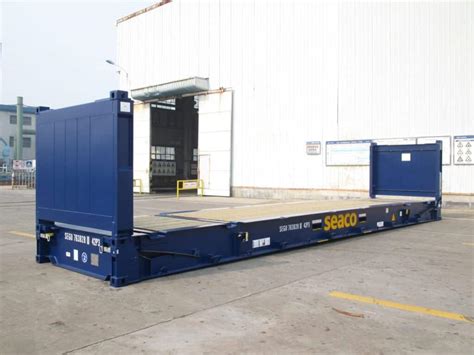 40ft Flat Rack Shipping Containers Seaco Global