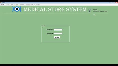 Medical Store Management System Database Design Jdbxe