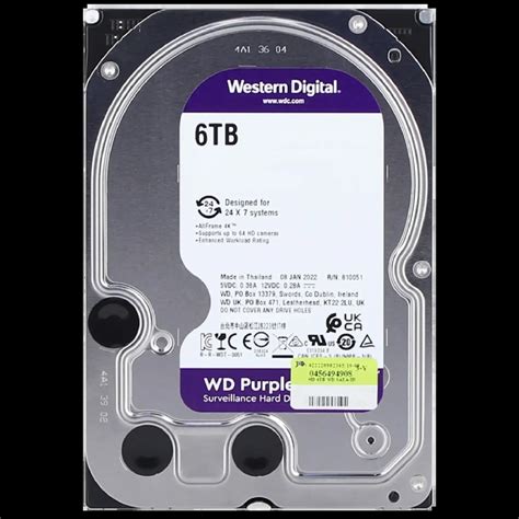 Western Digital WD Purple Surveillance WD63PURU