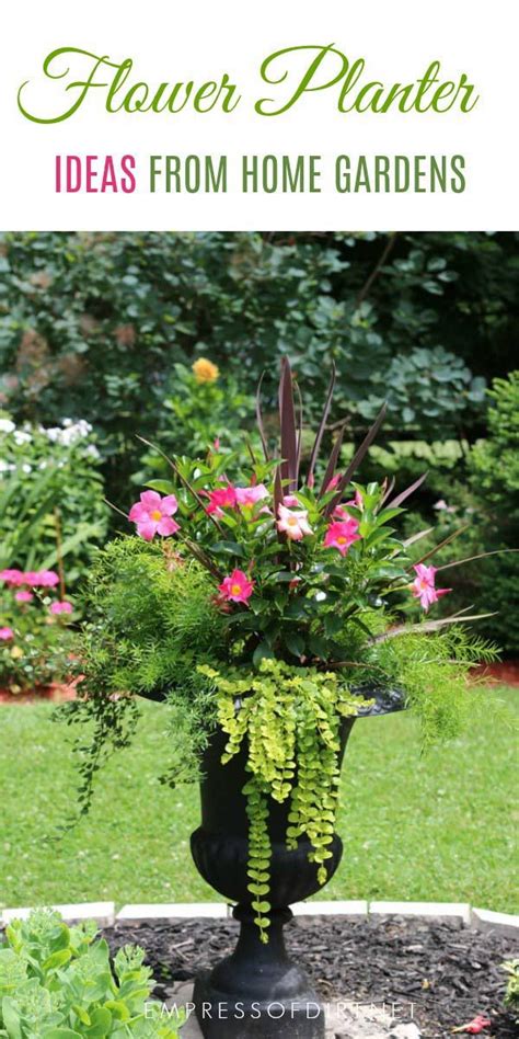 25 Planter Ideas For Porches And Front Gardens Flower Planters