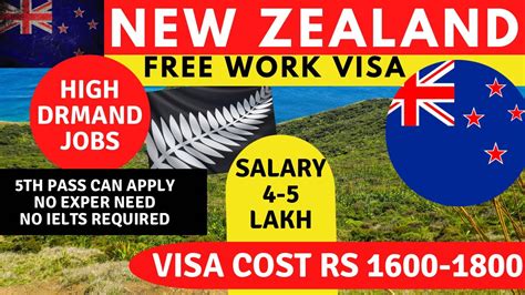 New Zealand Free Work Permit Visa 2022 2023 High Demand Jobs In New