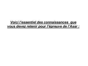 PPT Voici Lessentiel Des Connaissances Que Vous Devez Retenir Pour