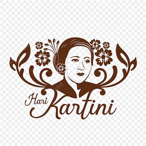 Line Art Illustration Vector Hd PNG Images Greeting Hari Kartini Line
