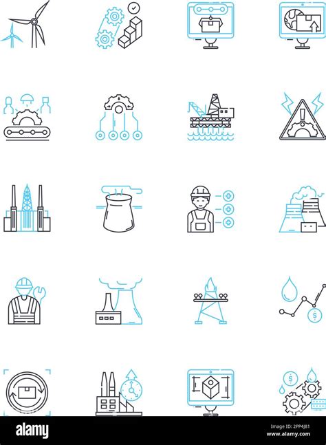 Workshop Linear Icons Set Training Seminar Skill Building Learning