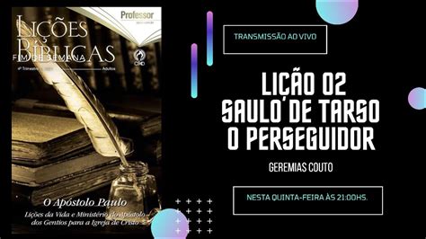 SAULO DE TARSO O PERSEGUIDOR YouTube