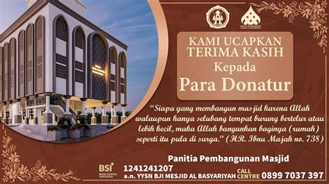 Detail Contoh Ucapan Terima Kasih Untuk Donatur Koleksi Nomer 43