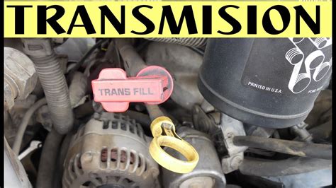 Como Comprobar Nivel De Aceite Transmission Automatica Y Manual YouTube