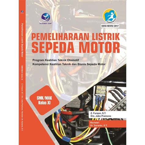 Jual Pemeliharaan Listrik Sepeda Motor SMK MAK Kelas XI Dan XII Pilih