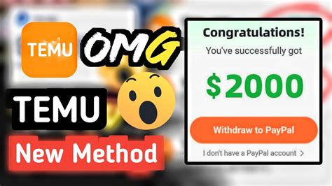Temu Method Temu Hack Temu Glitch Free Money Free Stuff Temu Coupon