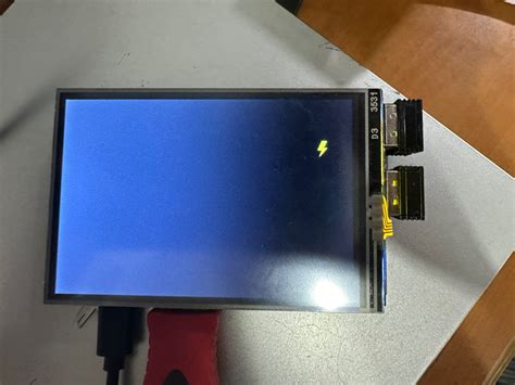 my raspberry pi b 3 5 inch lcd screen is blank raspberry pi core electronics forum