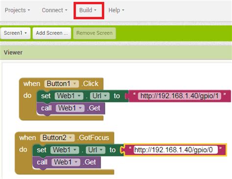 Home Automation With Mit App Inventor And Esp