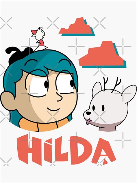 Hilda Sticker By Artnchfck Redbubble