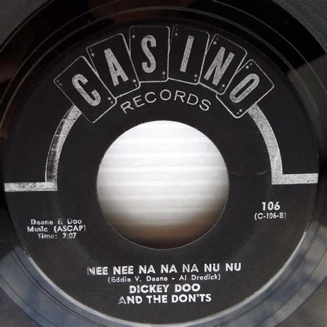DICKEY DOO The DON TS Pop Rock 45 Click Clack B W Nee Nee Na Na Na Nu