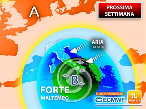 Meteo Prossima Settimana Da Luned Intenso Vortice Italico Ci