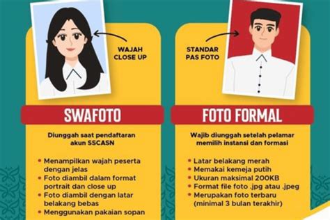 Contoh Swafoto Cpns Yang Benar Nguliah