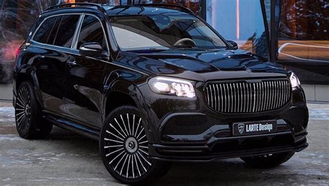 This All Black Mercedes Maybach GLS Goes Rogue Courtesy Larte Design