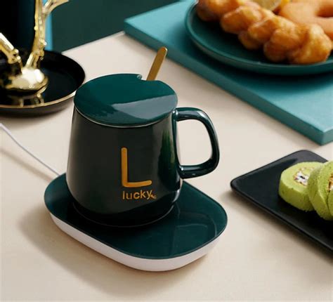 楽天市場カップウォーマー コップ保温器 USBコーヒーマグウォーマーコースター 温度調節カップマット加熱プレート ウォームエレクトリック