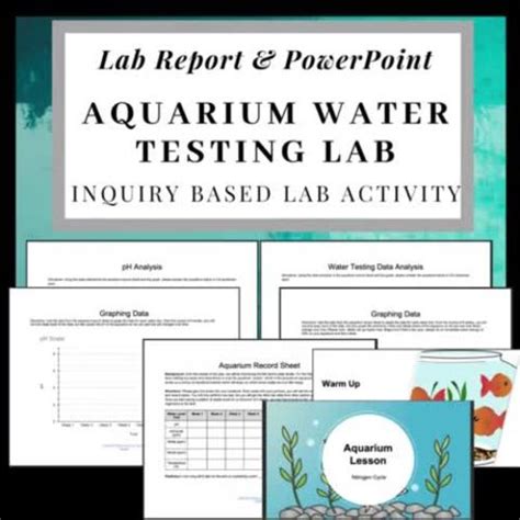 Water Parameters Of Aquariums Testing Ammonia Nitrite Nitrate PH
