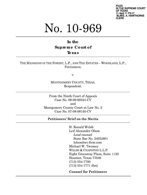 Fillable Online Supreme Courts State Tx PLAINTIFF S ORIGINAL PETITION