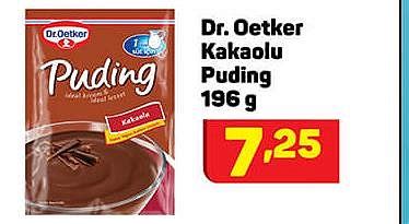 Dr Oetker Kakaolu Puding G Ndirimde Market