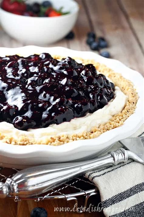 Best Blueberry Cream Pie Lets Dish Recipes