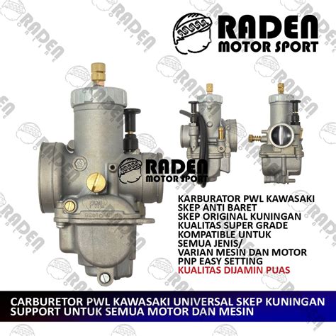 Jual COD KARBURATOR PWL 28 UNIT PNP KAWASAKI NINJA R SS RR SKEP