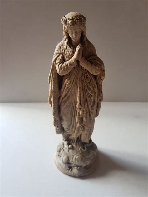 Sculpture Vierge Plâtre Fin du XIXe siècle Catawiki