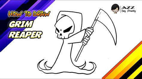 How To Draw Grim Reaper Step By Step