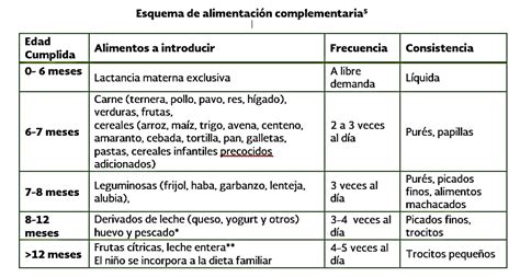 Nutrición en la niña y el niño menor de 1 año Secretaría de Salud