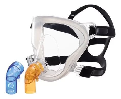 Máscara Total Face Para Vni Cpap Bpap