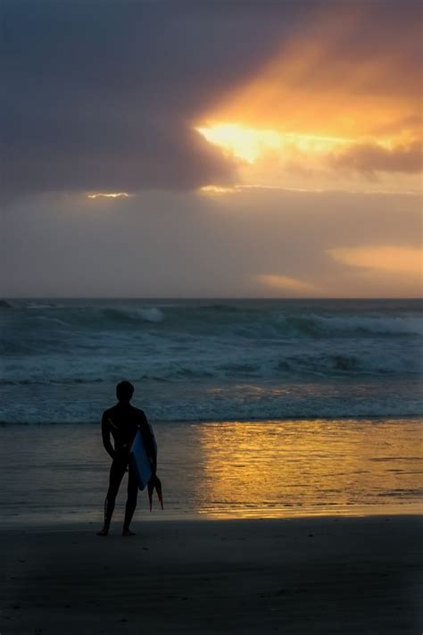 Free Images Man Beach Sea Coast Sand Ocean Horizon Person