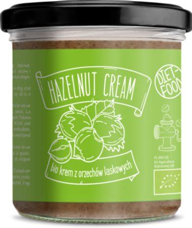 Diet Food Krem z orzechów laskowych BIO notino pl