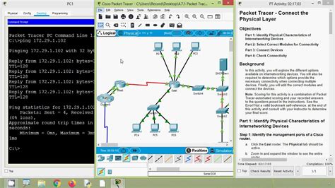 Ccna 4 4 7 1 Packet Tracer Answer 100 Completion Youtube Bank2home
