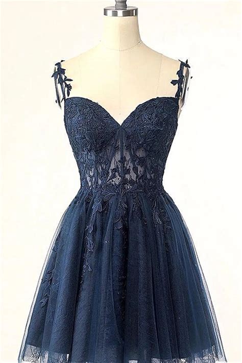 V Neck Short Royal Blue Lace Prom Dresses Short Royal Blue Lace Formal