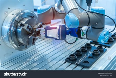 Robotic Arm Catch Electronic Assembly Line Stock Photo 2093485570