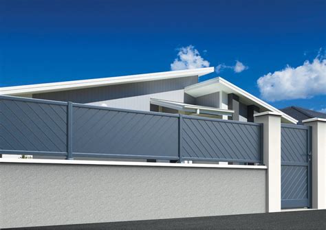 Clôtures aluminium sur mesure en accord avec votre portail et portillon