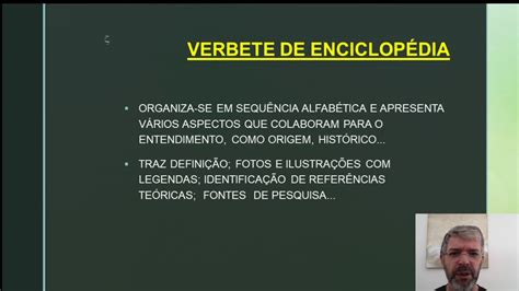 O Que é Verbete Enciclopédico REVOEDUCA
