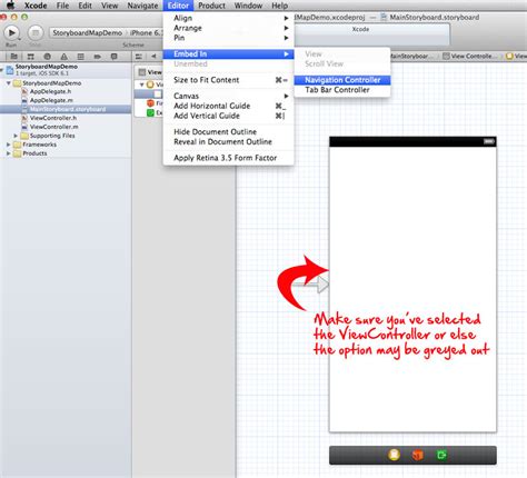 XCode Tutorial Practice 3 Storyboards MapKit View Navigation
