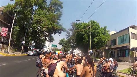 Paseo Ciclista Al Desnudo El Guadalajara 2012 Parte 2 YouTube