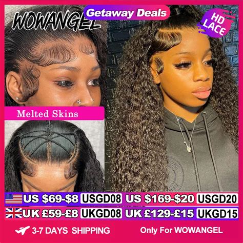 Wow Angel Hd Spitze Frontal Per Cken X Wasserwelle Per Cken X