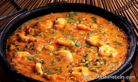 Sigá Camarão quiabo Gastronomia no Mundo