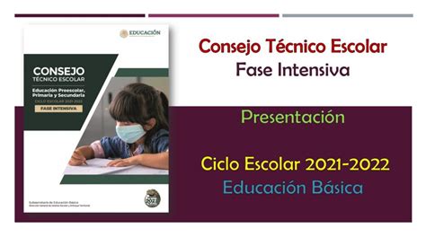 Presentación en PowerPoint y PDF del Consejo Técnico Escolar Fase