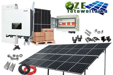 Zestaw Solarny Hybrydowy Grunt 5kW Magazyn Energii 5kW Grunt Cena