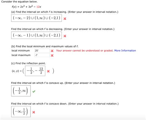 solved consider the equation below f x 2x3 3x2 12x a