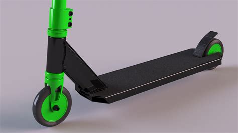 Freestyle Scooter D Model Ds Blend C D Fbx Max Ma Lxo