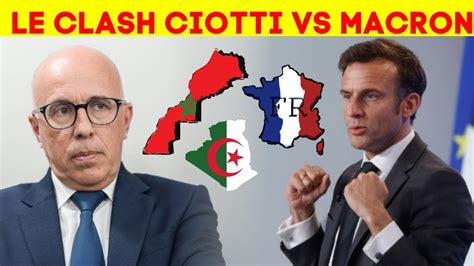 Éric Ciotti sur le Sahara Le Maroc est Souverain La Révélation