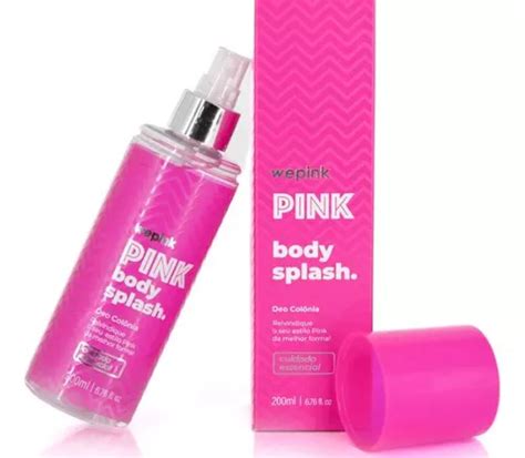 Body Splash Pink Virg Nia Fonseca Lan Amento Wepink Parcelamento