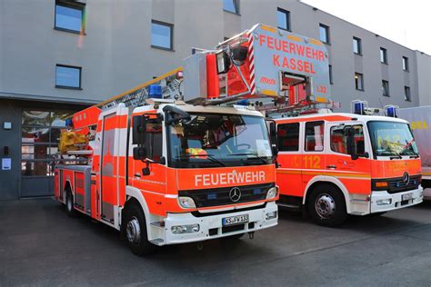 Feuerwehr Kassel Mercedes Benz Atego DLK 23 12 Am 25 08 19 Beim Tag Der