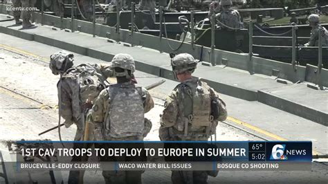 1st Cav Troops To Deploy To Europe In Summer YouTube